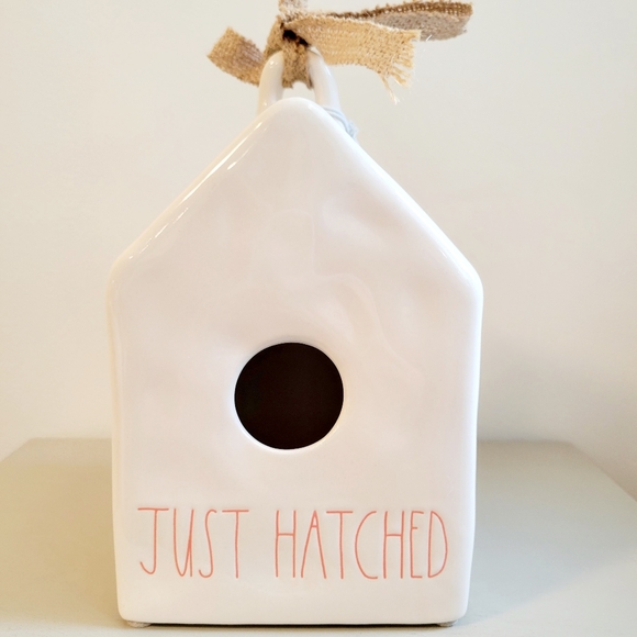 Rae Dunn | Bird | Rae Dunn Just Hatched White Birdhouse | Poshmark